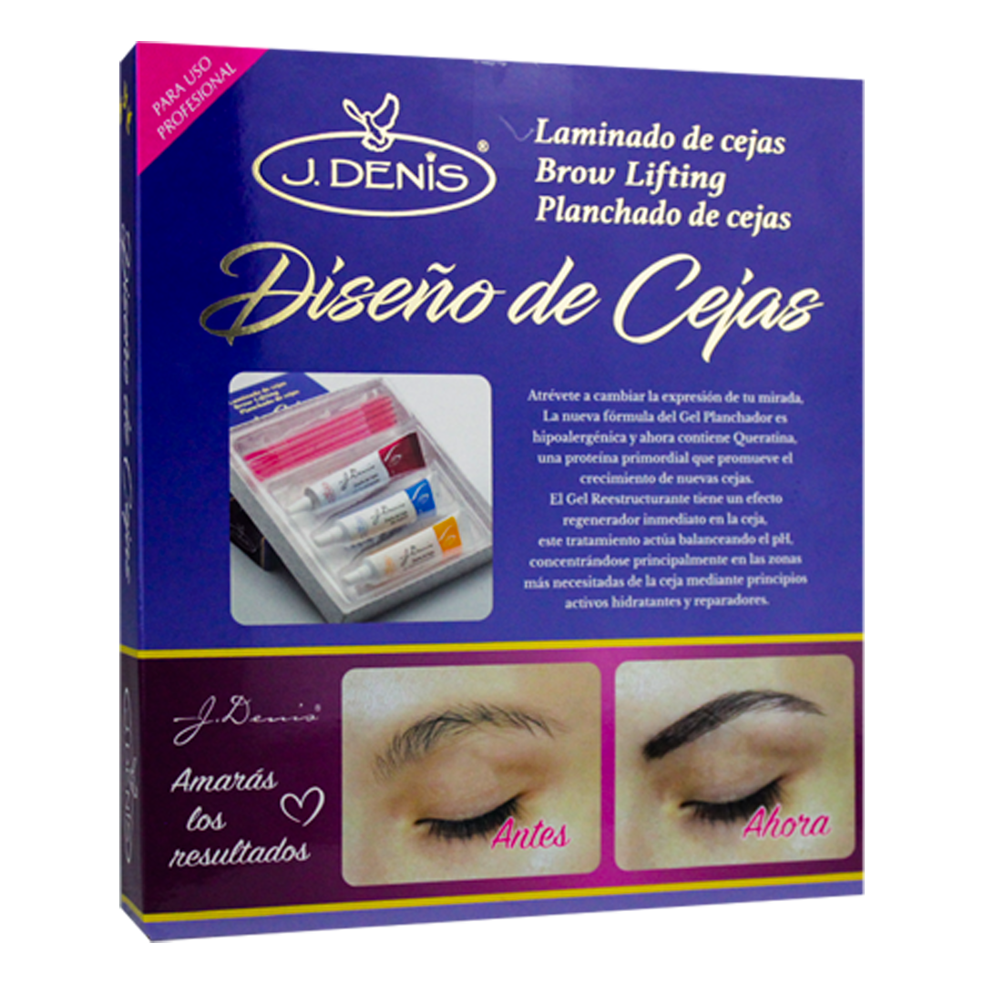 Kit de planchado de cejas marca J DENIS 1 pieza