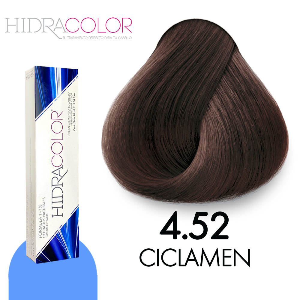 TINTE HIDRACOLOR H4.52 CICLAMEN 90 ML