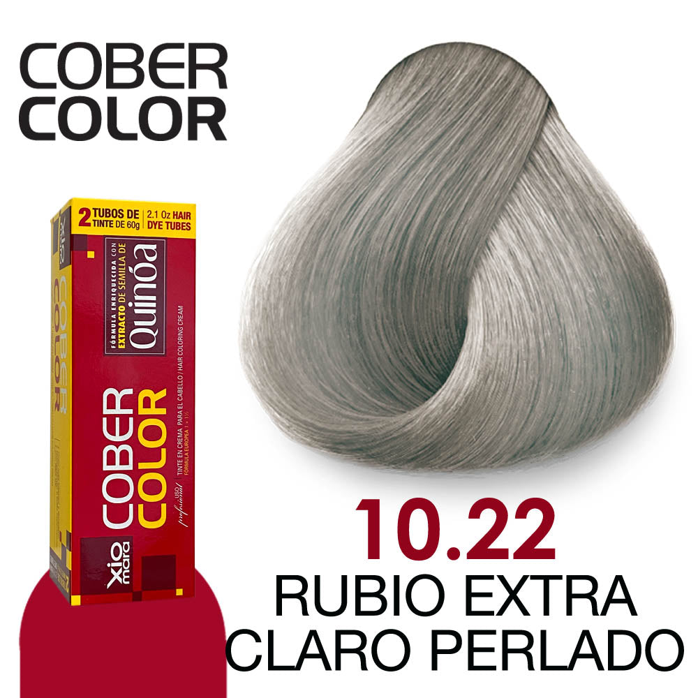 TINTE XIOMARA CC10.22 RUBIO EXTRA CLARO PERLADO 120GR